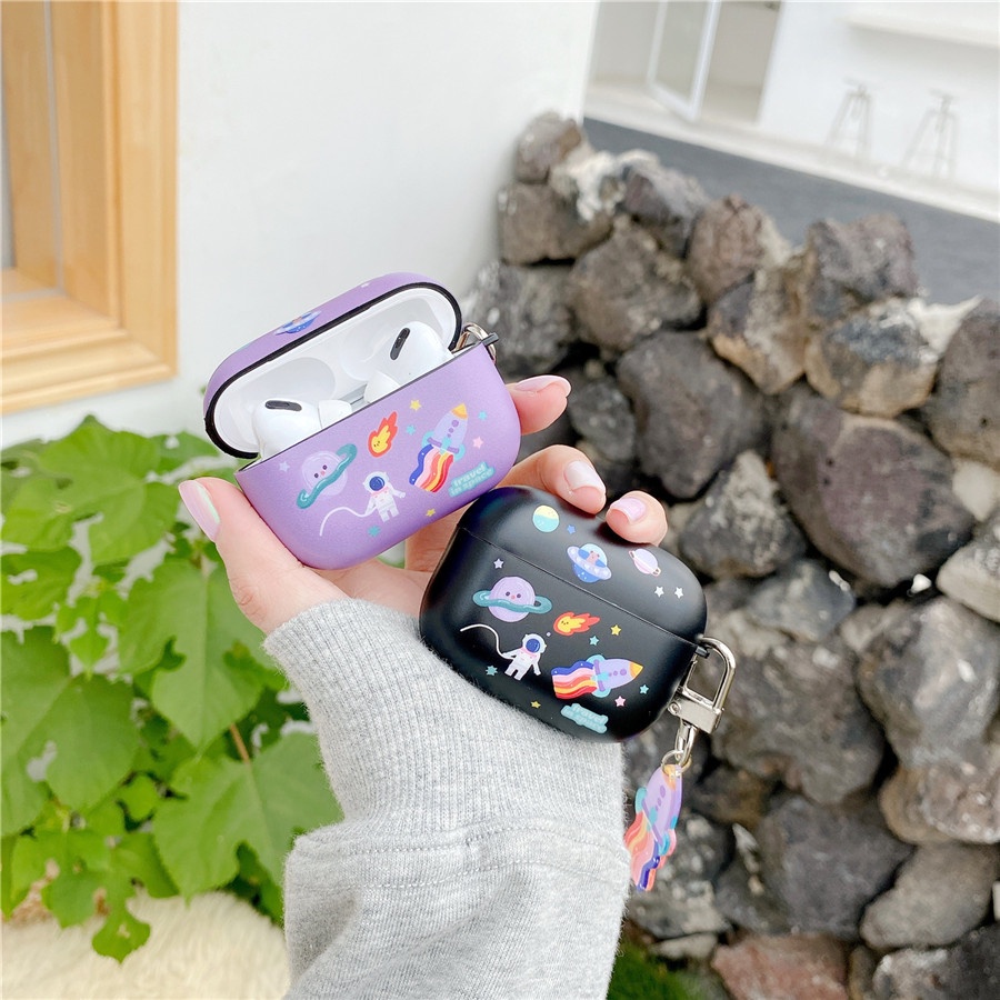 เคสแข็ง Airpods Pro Airpods 3 gen3 Airpods 2 Cartoon NASA Space Rocket ...