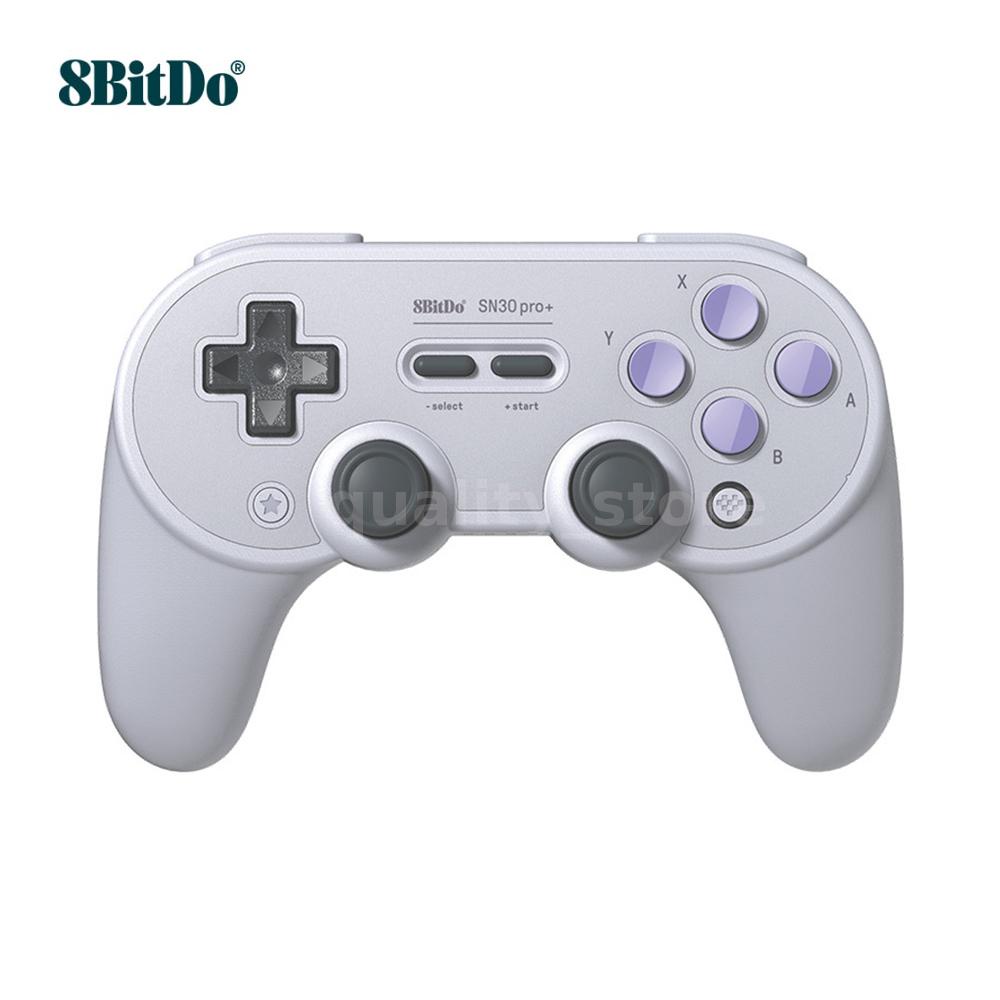 8Bitdo SN30 Pro เกมแพดบลูทูธ รุ่นสีดำ สำหรับ Nintendo Switch Windows ...