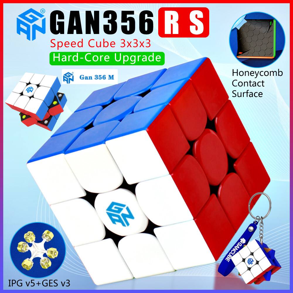 NewGan 356 M 3x3 Magic Cube รูบิคแม่เหล็ก ลูกบาศก์มายากลไร้สติกเกอร์ ...