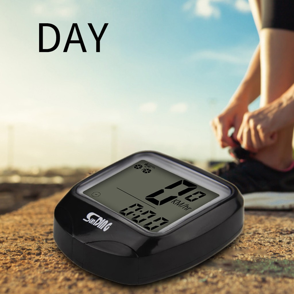 ™Bicycle Speedometer And Odometer Wireless Waterproof Computer Cycling ...