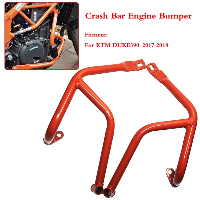 ปรับโฉม&DUKE 390 Engine Highway Guard Crash Bar Bumper Frame Protection ...