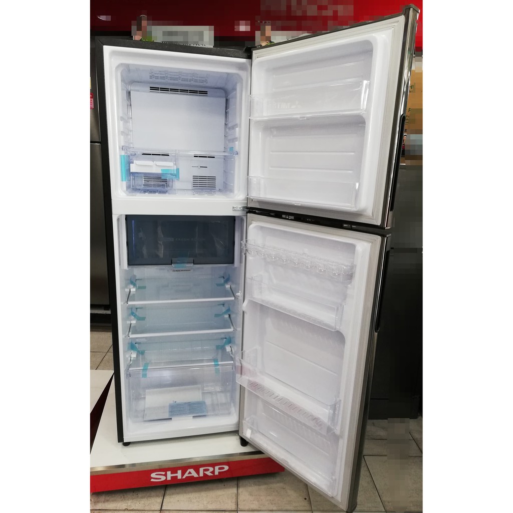 SHARP ตู้เย็น 2ประตู SJ-Y22T -SL 7.9Q (ไม่ใช่Inverter) ระบบฟอกอากาศแบบ ...