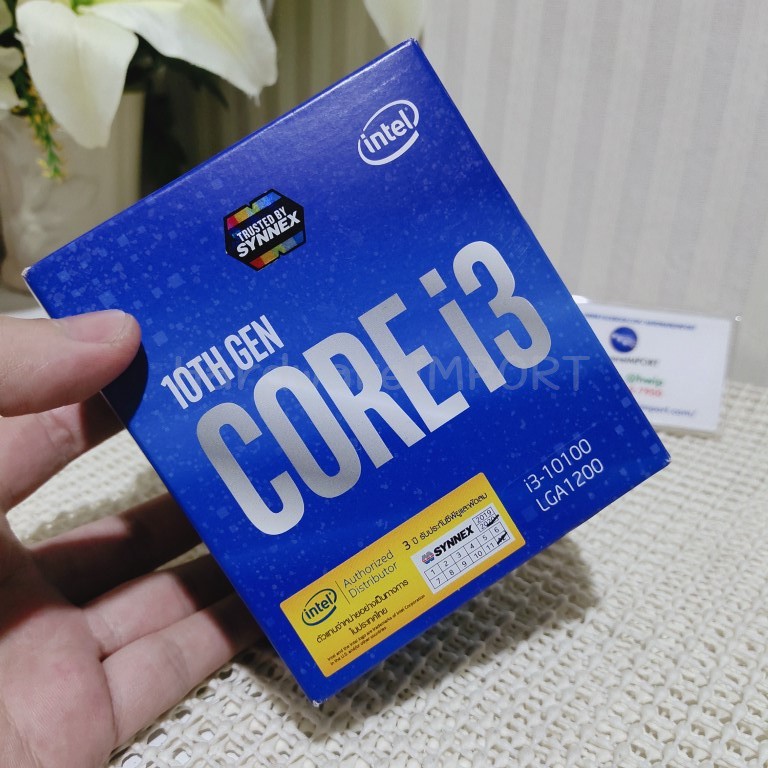 i3 10100 3.6Ghz LGA 1200 ซีพียู INTEL - zarazens - ThaiPick