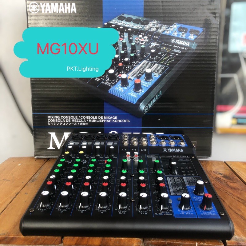 MG10XU Analog Mixer 10 Input เครื่องผสมสัญญาณเสียง มิกเซอร์อนาล็อก 10 ...