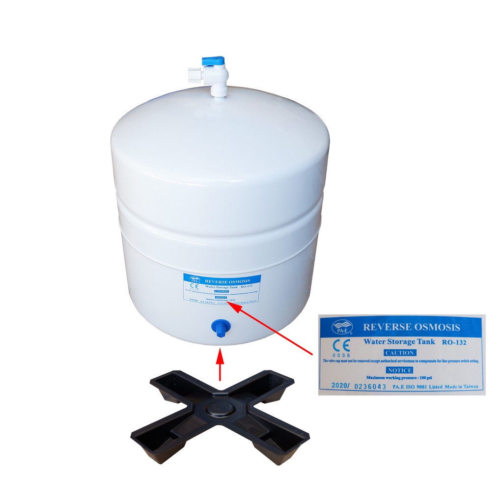 RO Pressure Tank 3.2G ถังเก็บน้ำ RO 12 ลิตร (Made in Taiwan) - bobosoda ...
