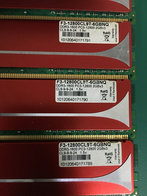 G.Skill DDR3-1600 PC3 12800 2GBx6 12GB - equinix - ThaiPick