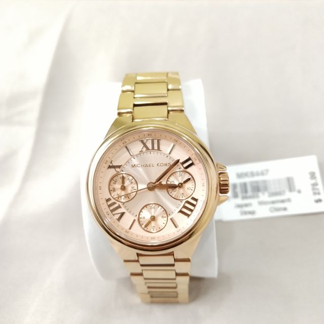 นาฬิกาผู้หญิง Michael Kore Bailey Rose Gold MK6447 สภาพใหม่ - blert ...