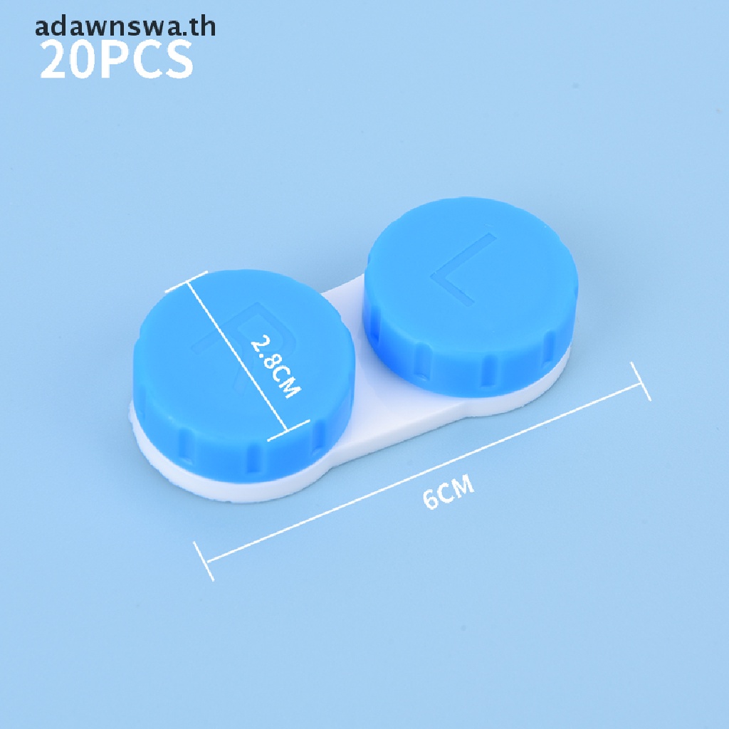 Adawa กล่องใส่คอนแทคเลนส์ 20ชิ้นสําหรับเลนส์สุ่มสี - adawnswa.th - ThaiPick