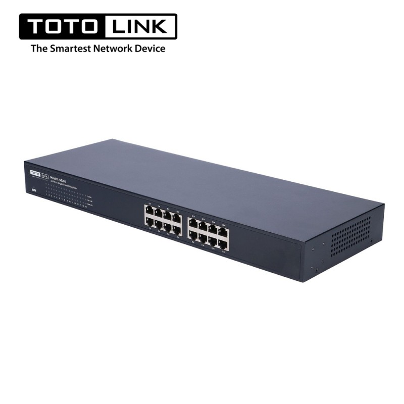 Hub 16 Port Gigabit Switching Hub TOTOLINK (SG16) 16 Port (17 ...