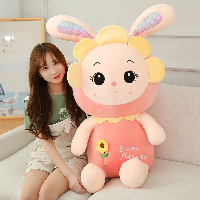 Plush Toy Rabbit Cute Bed Girl Princess Cute Queen Little Bunny Doll ...