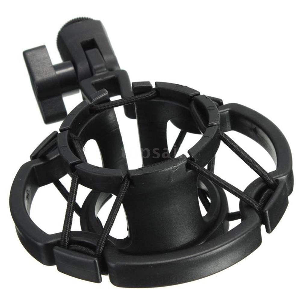 TOPTH Universal Shock-proof Microphone Mount Plastic Studio Mic Holder ...
