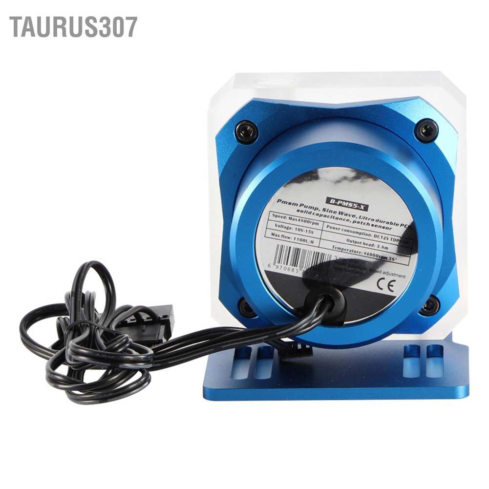 Taurus307 DC12V G1/4 4PIN 5000RPM PC Water Cooling Pump PWM Automatic ...