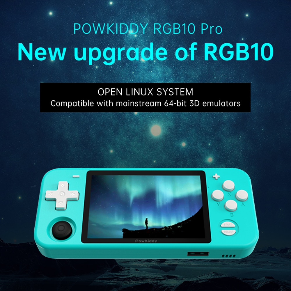owkiddy Retro handheld RGB10 ro IS 3.5 inch screen ortable game console ...