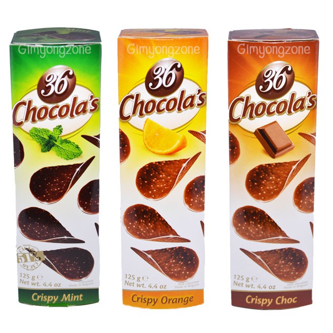 36 Chocola's ช็อคโกแลตแผ่น มีให้เลือก 6 รสชาติ | Shopee Thailand