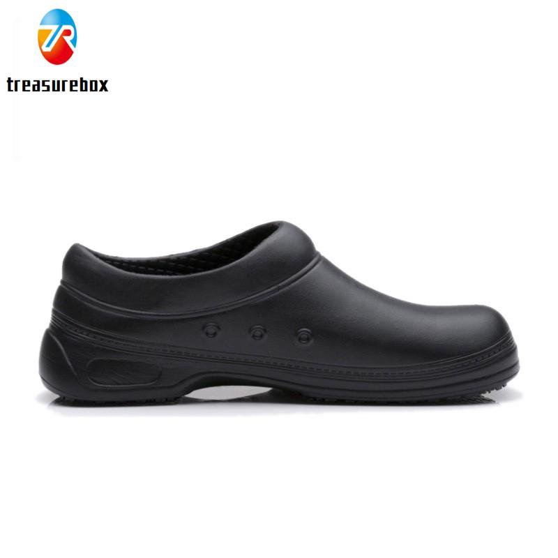 Men Chef Shoes Kitchen Safety Cook Shoes OilWater Proof Wear Resistant ...