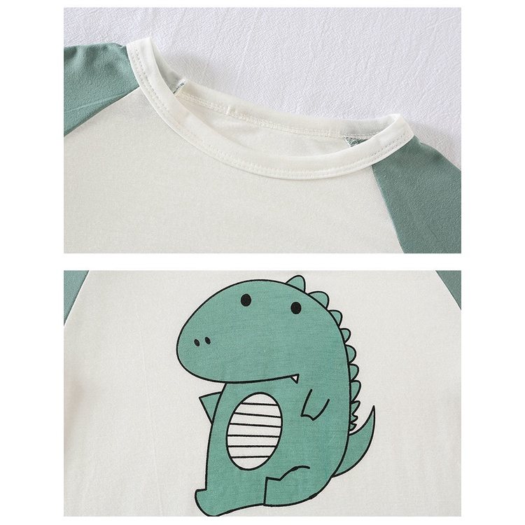 Modal children's home clothing thin children's cotton loose seven ...