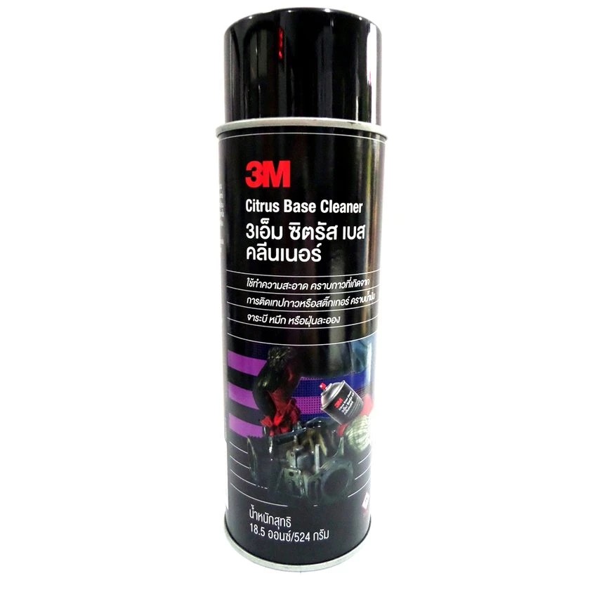 3M Citrus Base Cleaner ซิตรัสเบส คลีนเนอร์ สเปรย์ทำความสะอาดคราบกาว 524 ...
