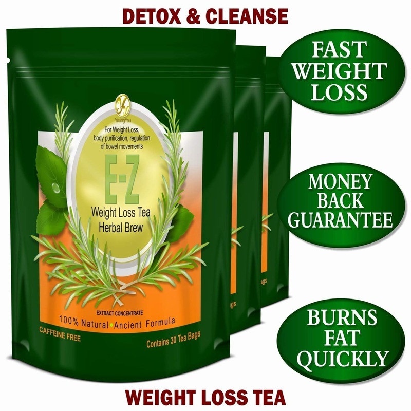Herbal 28Days E-Z-TEA Detox Weight Loss Item Fat Burning Slimming ...