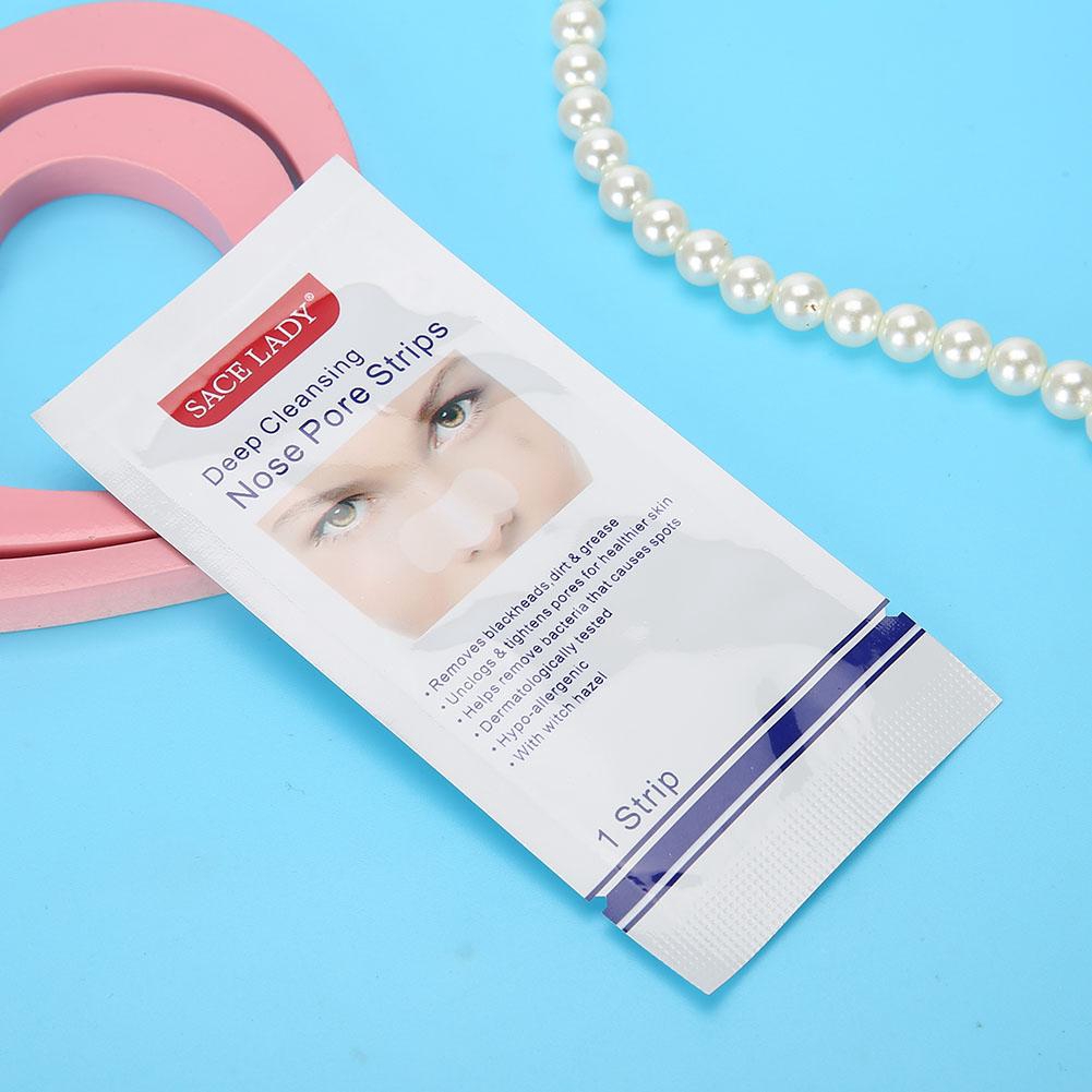 Nose Pore Cleansing Strips Blackhead Acne Removal Peel Off Mask - Nose ...