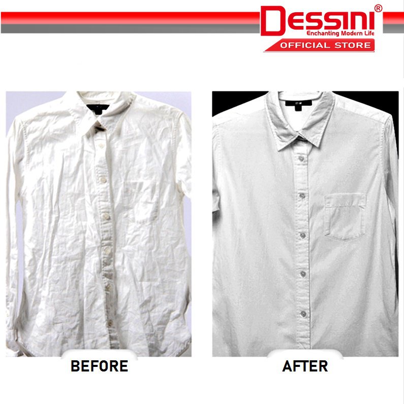 DESSINI ITALY 2600W Electric Ceramic Soleplate Garment Steam Iron ...