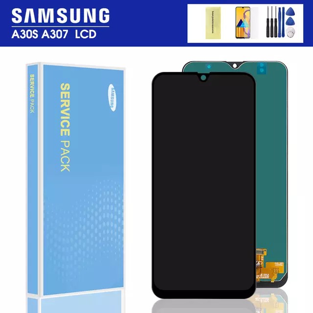 หน้าจอสัมผัส6 . 4 อุปกรณ์เสริม Samsung Galaxy A 30 S Lcd A 307 F A 307 ...