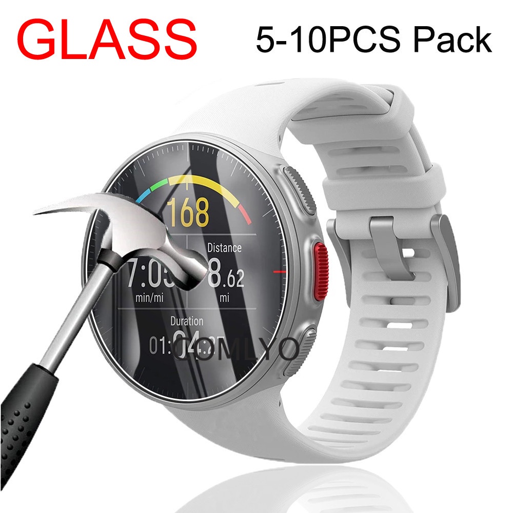 10Pcs 9H Premium กระจกนิรภัยสำหรับ POLAR Vantage V M Ignite V2 GRIT X Unite Smartwatch หน้าจอ ...