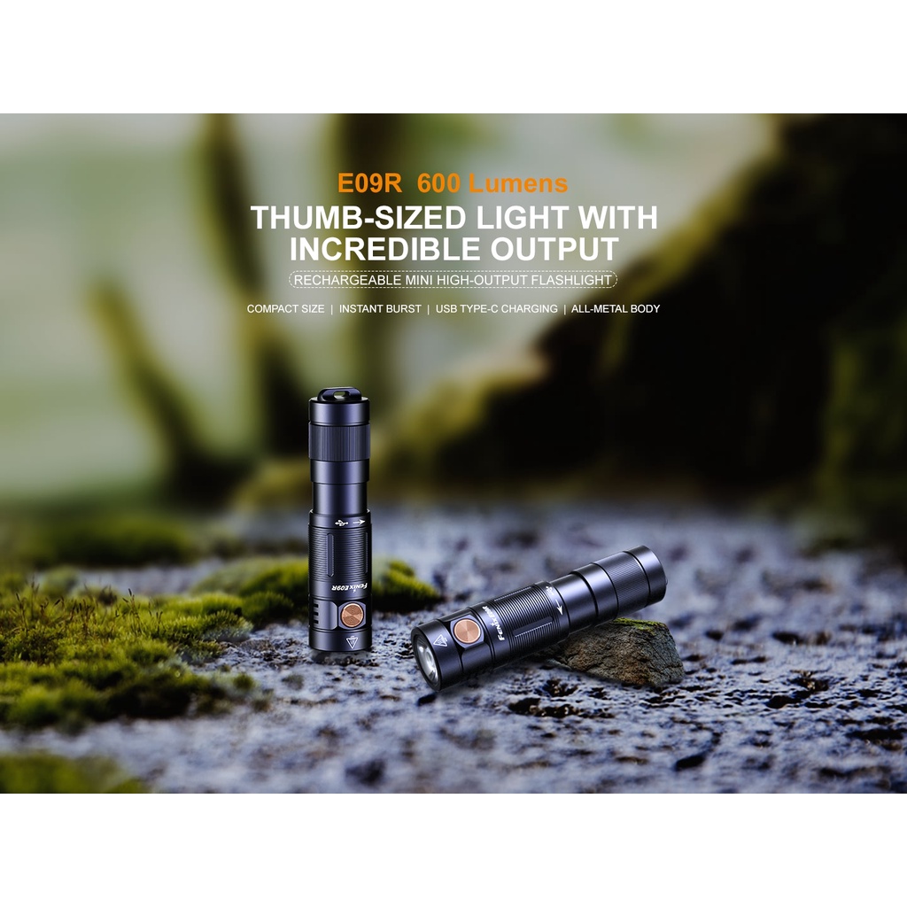 ไฟฉาย fenix E09R RECHARGEABLE MINI HIGH-OUTPUT FLASHLIGHT - pppshop9 ...