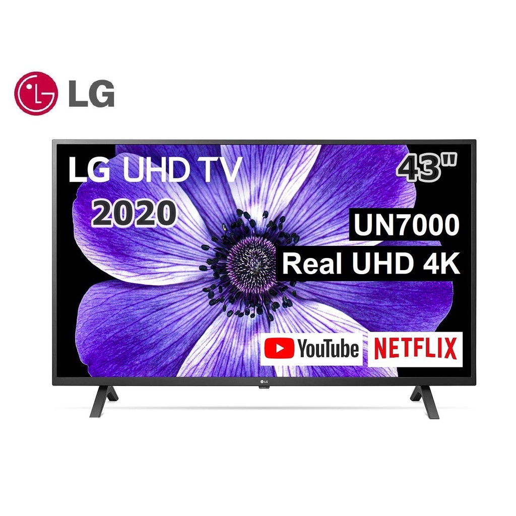 LG 43 นิ้ว 43UN7000 REAL 4K SMART TV ปี 2020 สินค้า Clearance ...
