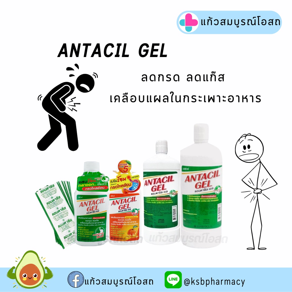 1 แผง 10 เม็ด Kremil-S เครมิล เอส ลดกรด ขับลม - j.t.l_shop - ThaiPick