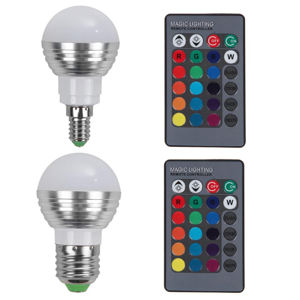 27 E 14 Led Rgb Ac 110 V 220 V 5 W หลอดไฟ Led Rgb - warmfamilyou.th ...