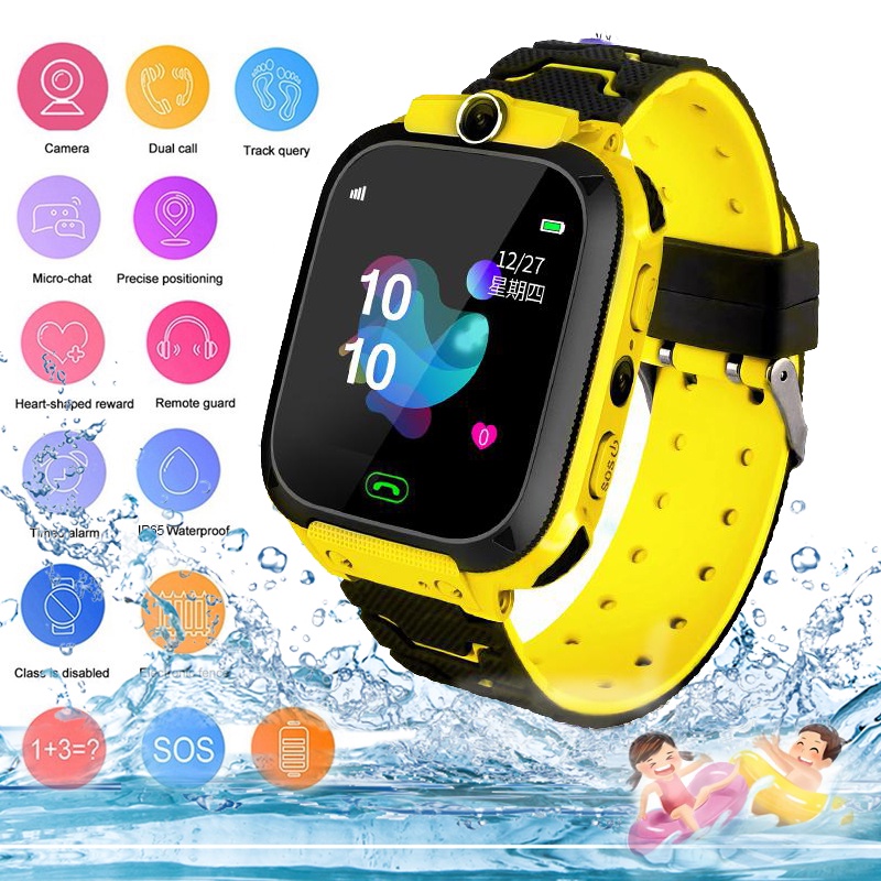2022 Kids SIM Card Anti-lost Smartwatch Children Smart Watch Waterproof ...