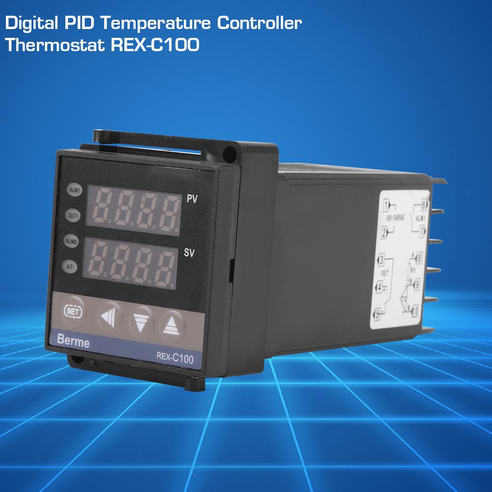 REX-C 100 Digital PID Temperature Controller Thermostat Relay Output REX-C 100 USA - xguli.th ...