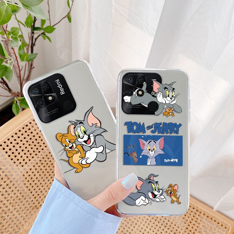 Tom and Jerry Phone Case for Xiaomi Redmi 10C 10A 9C NFC Clear ...