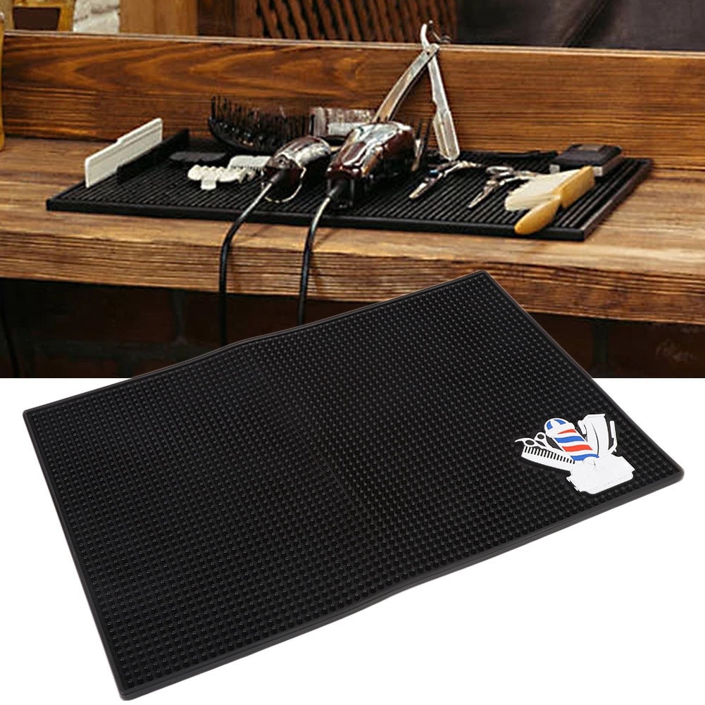 PU Non-Slip Hairdresser Tool Pad Soft Anti-Skid Mat Cushion For Barber ...