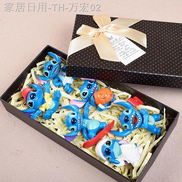 ﹍Star Baby Stitch Stitch ตุ๊กตาตุ๊กตาโมเดลตุ๊กตาทำมือของเล่นตกแต่งเค้ก ...