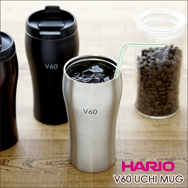Hario V60 Thermal Uchi Mug 350 ml แก้วเก็บอุณหภูมิเครื่องดื่ม ร้อน และ ...