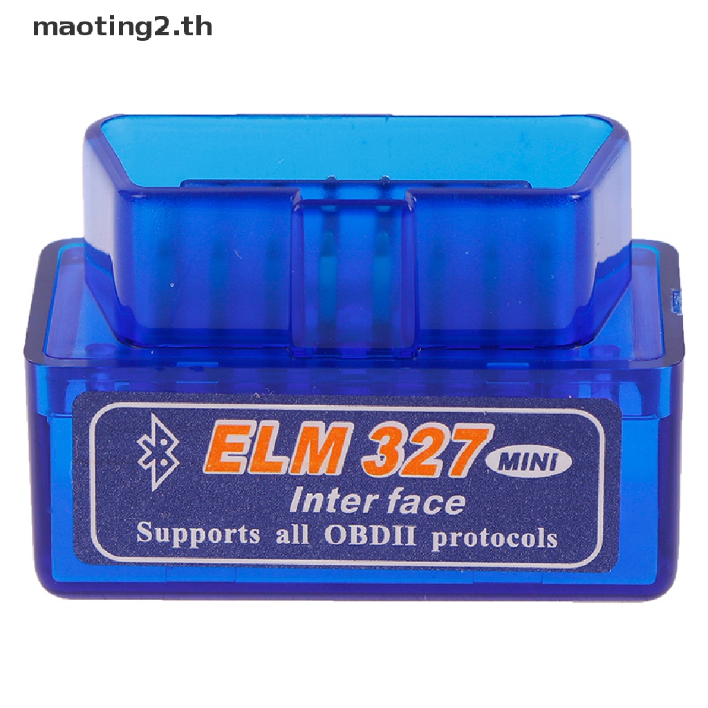 Mtth เครื่องสแกนเนอร์บลูทูธ V2.1 Elm 327 Obdii Obd สําหรับรถยนต์ ...