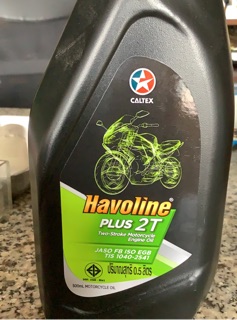 น้ำมัน 2T CALTEX Havoline PLUS 2T 0.5 L | Shopee Thailand