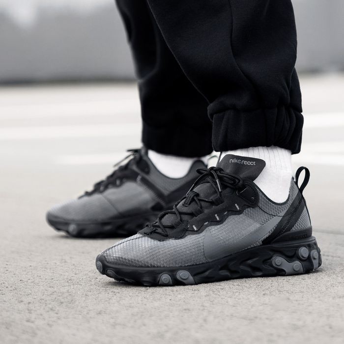 รองเท้าผู้ชาย Nike React Element 55 [ลิขสิทธิ์แท้ Nike Thailand][รหัส CI3831 001 ] - tiddinshop ...