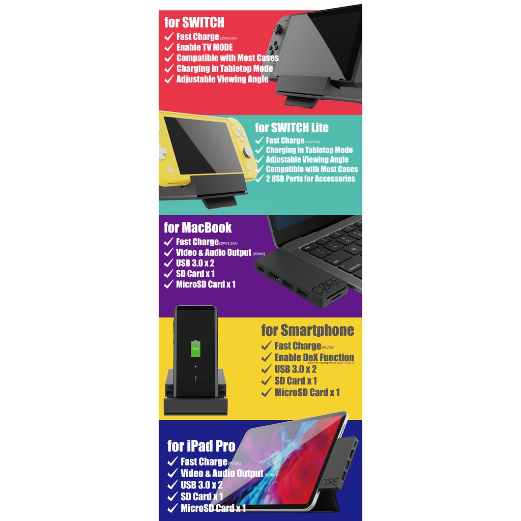 Skull & Co. : Jumpgate: a versatile dock for Switch&Smart Device ...