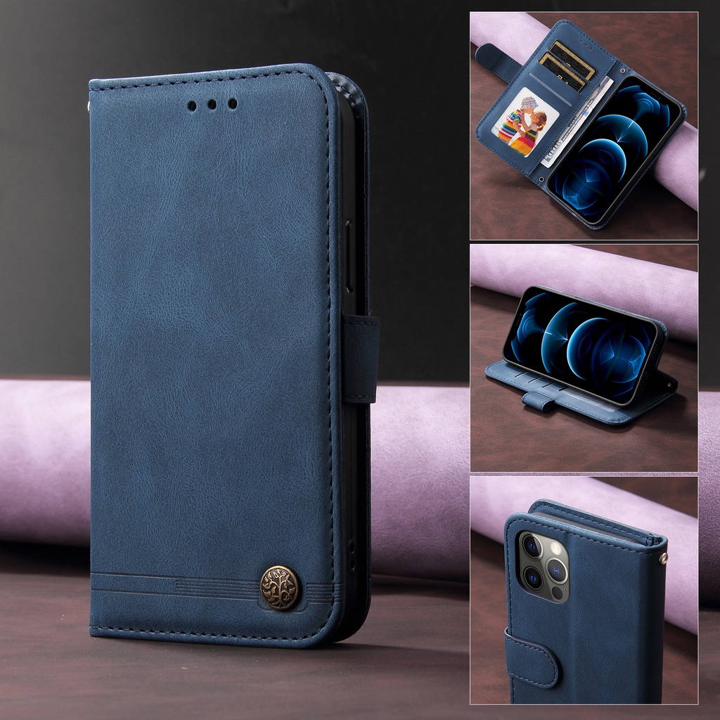 IFDA Luxury Business Metal Leather Case For Xiaomi Mi 11T Pro POCO F3 ...