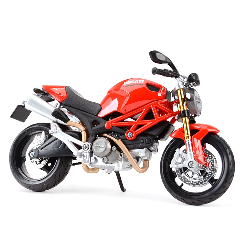 Maisto 1:12 Ducati Monster 696 Red Die Cast Vehicles Collectible ...