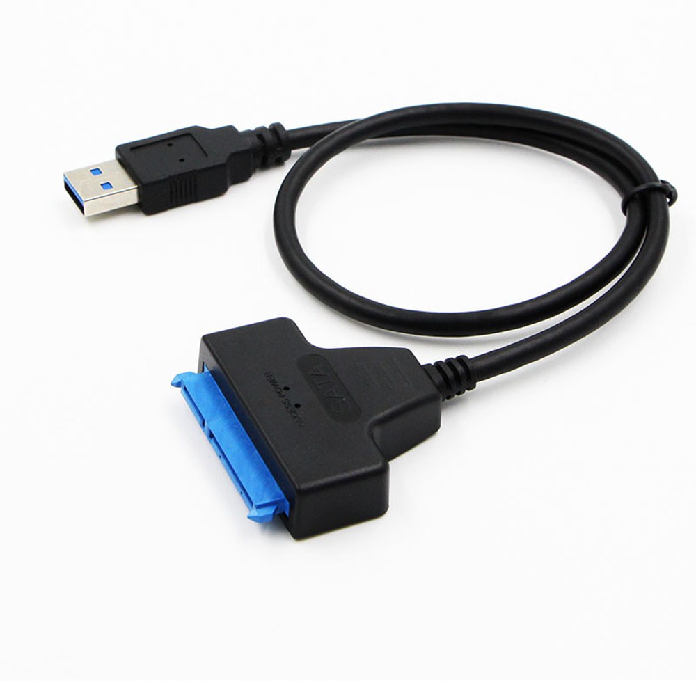 สายเคเบิ้ลอะแดปเตอร์แปลงสัญญาณ external hdd ssd led 22 pin usb 3 . 0 to ...