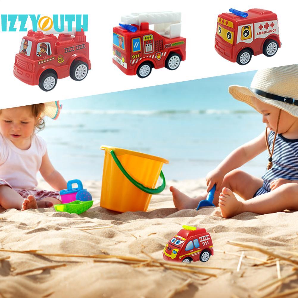 Love Baby COD Stock 6pcs/Set Kids Mini Cartoon Cars Vehicle Pull Back ...