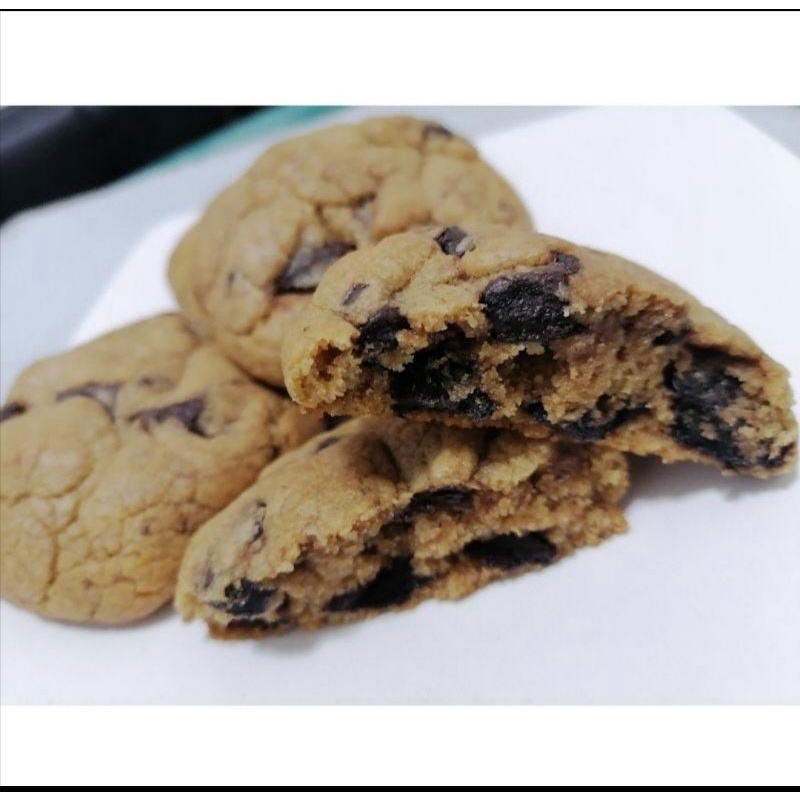 Halal Homemade Chocolate Chip Cookiesโฮมเมดซอฟต์คุกกี้ช็อกโกแลตชิพ ...
