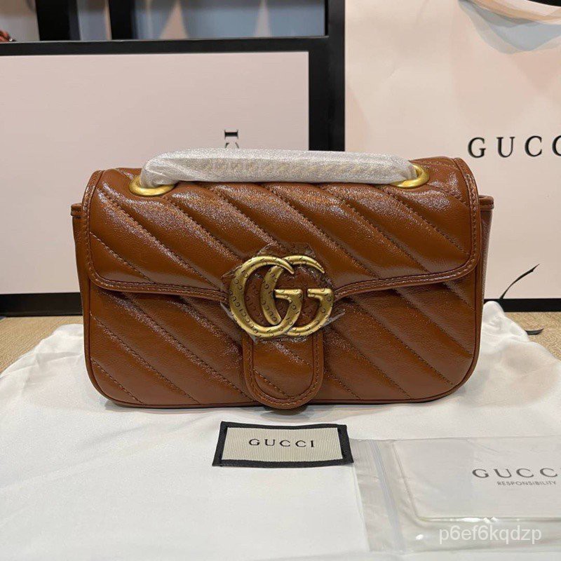 Gucci Marmont mini Size 22 cm การยิงวัตถุจริง - p6ef6kqdzp - ThaiPick