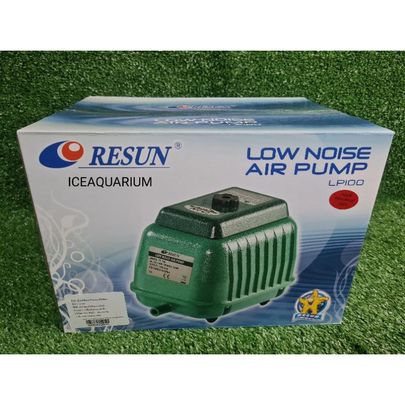 RESUN LP-100 ปั้มลมระบบโรตารี่ เสียงเงียบ ทนทาน คอยทองแดงแท้100 ...