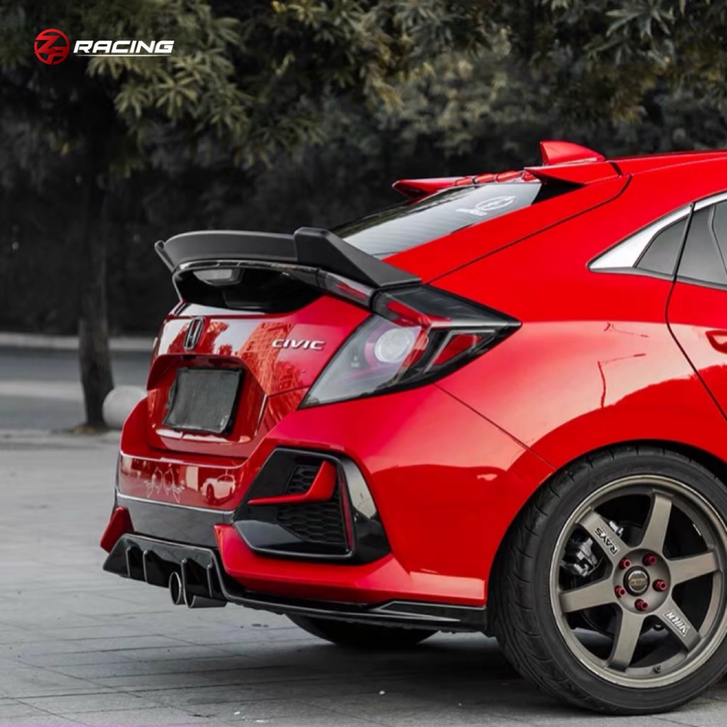 สปอยเลอร์หลัง Spoiler Honda Civic FK (Hatchback) รุ่น MC-R | Shopee ...
