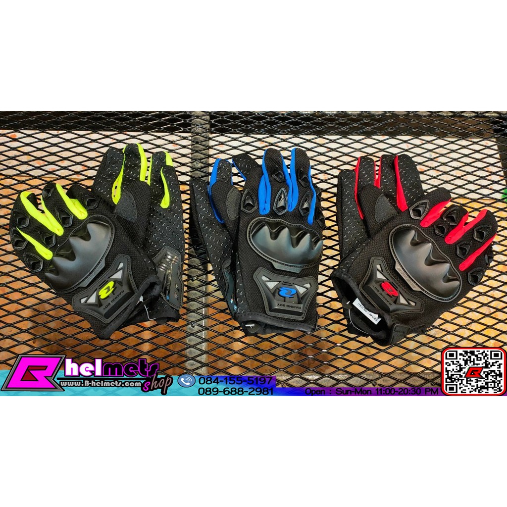 7. #ถุงมือ Riding Glove RCB ถุงมือขับขี่มอไซค์งาน RCB แท้100% (เต็มนิ้ว ...