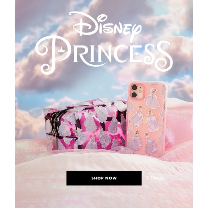 IN STOCK Disney x Skinnydip Cinderella Shock iPhone Case - crush.on.cases - ThaiPick